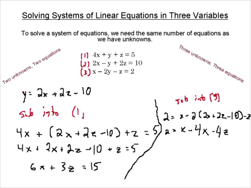 Solving A System Of Equations With Three Unknowns YouTube solving-a-system-of-equations-with-three-unknowns-youtube
