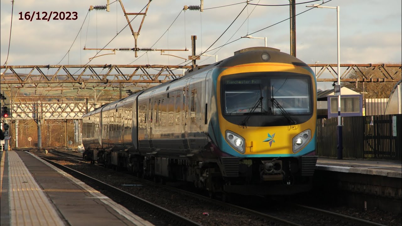 Trains at Guide Bridge - 16/12/2023 - YouTube