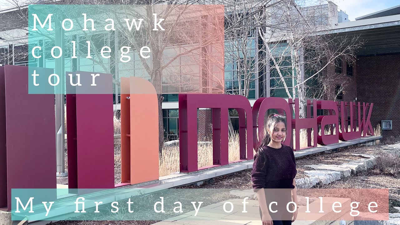 MOHAWK COLLEGE TOUR (Hamilton)🇨🇦| first day in college | Student ...