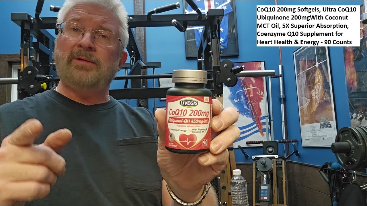 CoQ10 200mg Softgels, Ultra CoQ10 Ubiquinone 200mg With Coconut MCT Oil ...