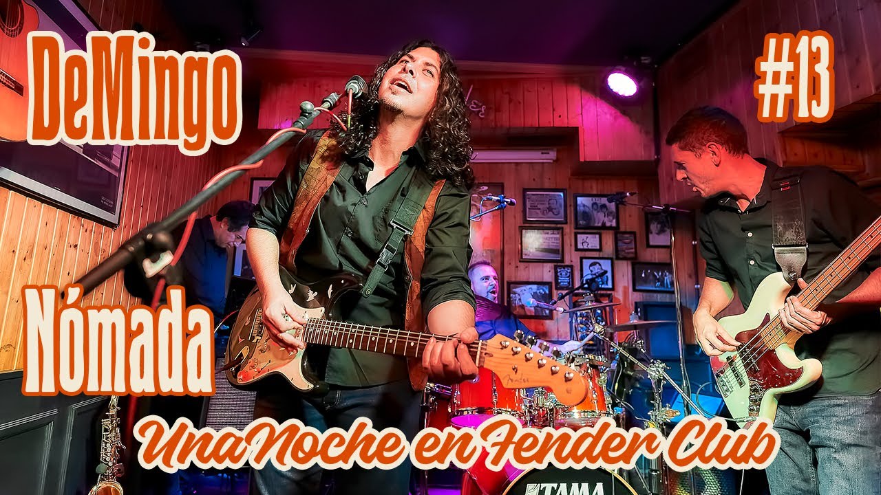 Nómada - DeMingo - Una Noche en Fender Club #13 - YouTube