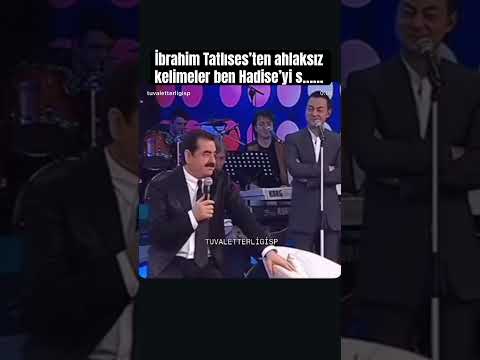 Serdar Ortaç hadise bacım deyince İbrahim Tatlıses ben senin bacını s…m dedi #hadise #serdarortaç
