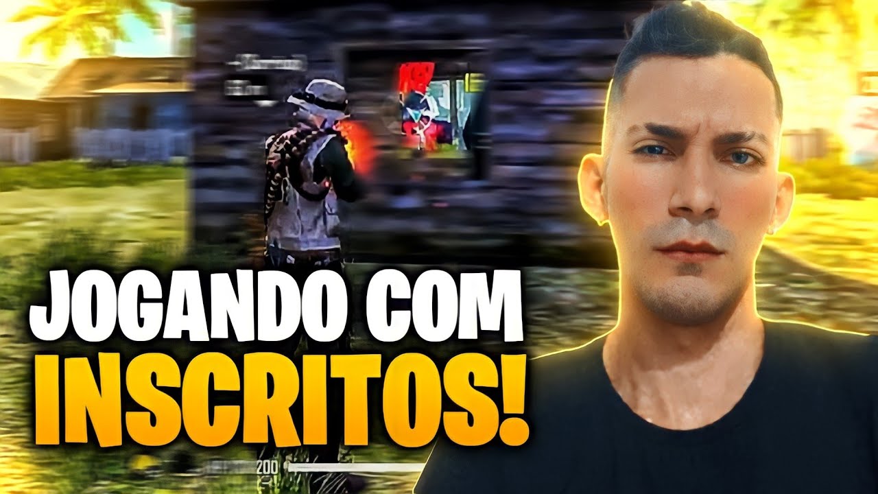 🔥LIVE FF 🔥 RUMO AO DESAFIANTE 🔥 NOVA TEMPORADA 🔥 JOGANDO COM INSCRITOS 🔥FREE FIRE AO VIVO 🔥 ...