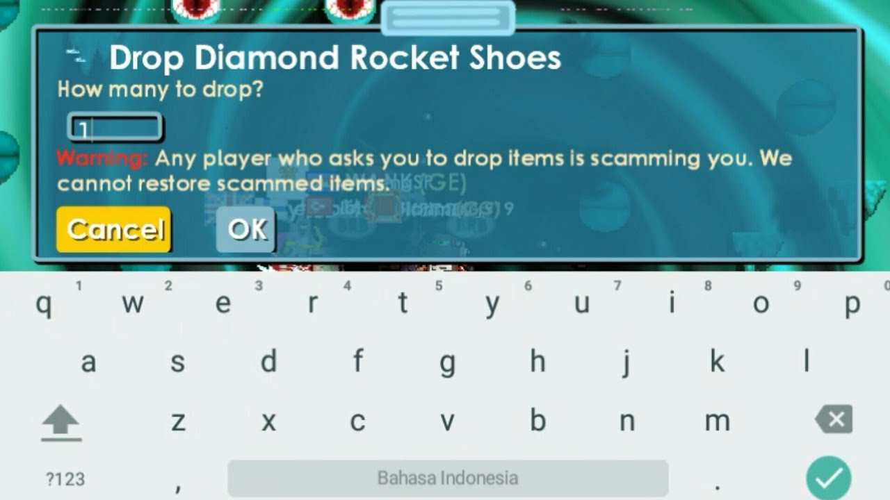 DROPPING DIAMOND ROCKET SHOES IN GROWGANOTH! |Growtopia - YouTube