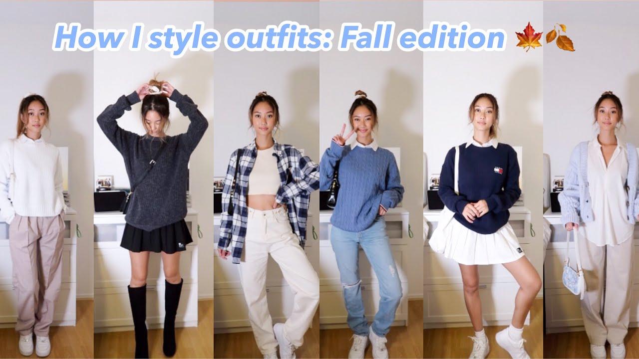 Fall inspired try-on haul + How to style 🍁 - YouTube