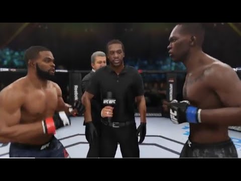 EA SPORTS UFC® Tyron Woodley Vs Israel Adesanya Brutal UFC Fight ...