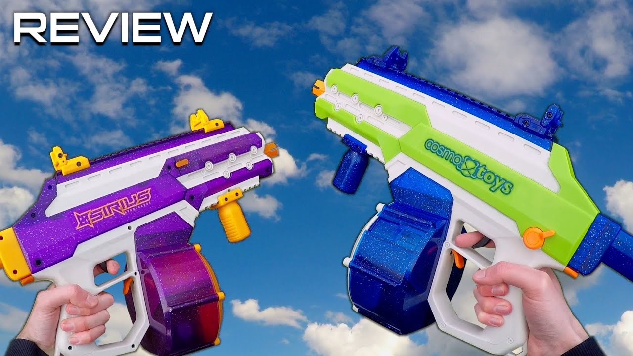 Sirius Gel Blaster -- Unboxing and Review (CosmoxToys) - YouTube