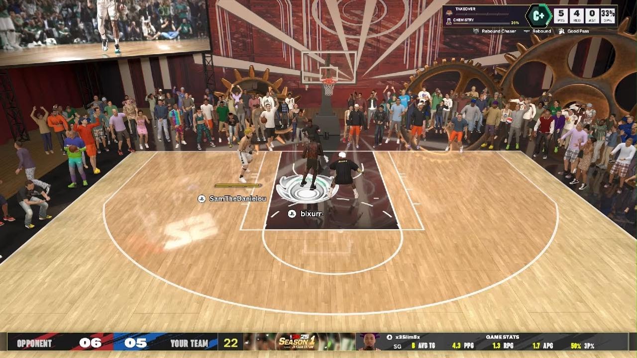 NBA 2K25 green 6'9 - YouTube