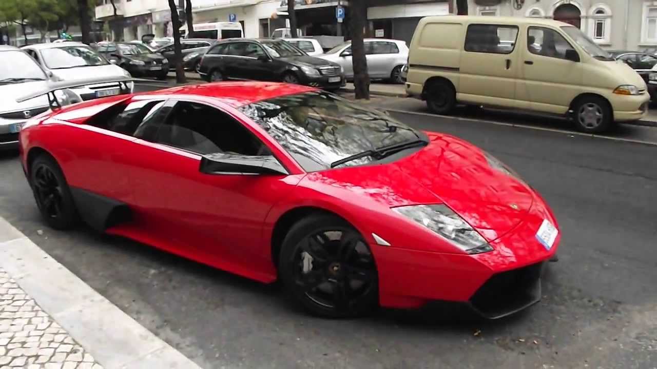 Lamborghini Murciélago LP640 (SV Bodykit) - Startup and loud ...