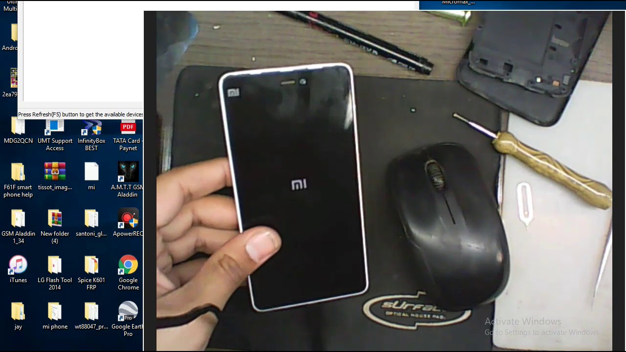 Xiaomi Mi 4i - 2015015 Mi Account Remove By UMT TOOL - YouTube