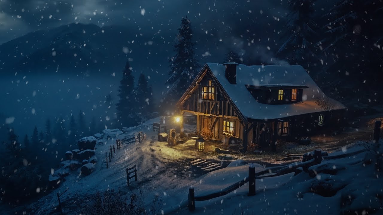 The Strongest Blizzard Sounds to Help You Sleep and Relax | Heavy ...