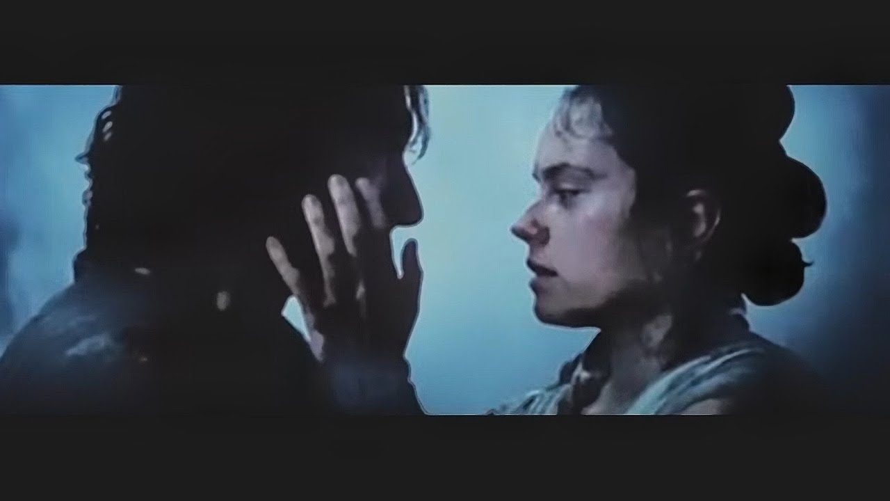 (LEAKED) STAR WARS 9 - REY & KYLO REN / BEN KISS SCENE (LEAKED SCENE ...