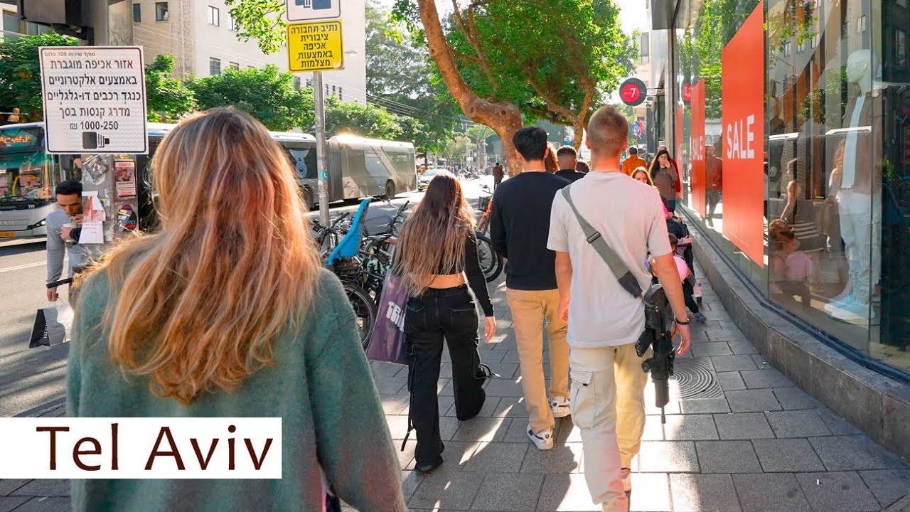TEL AVIV TODAY. This is Israel, BABY! A Stroll through the city streets ...