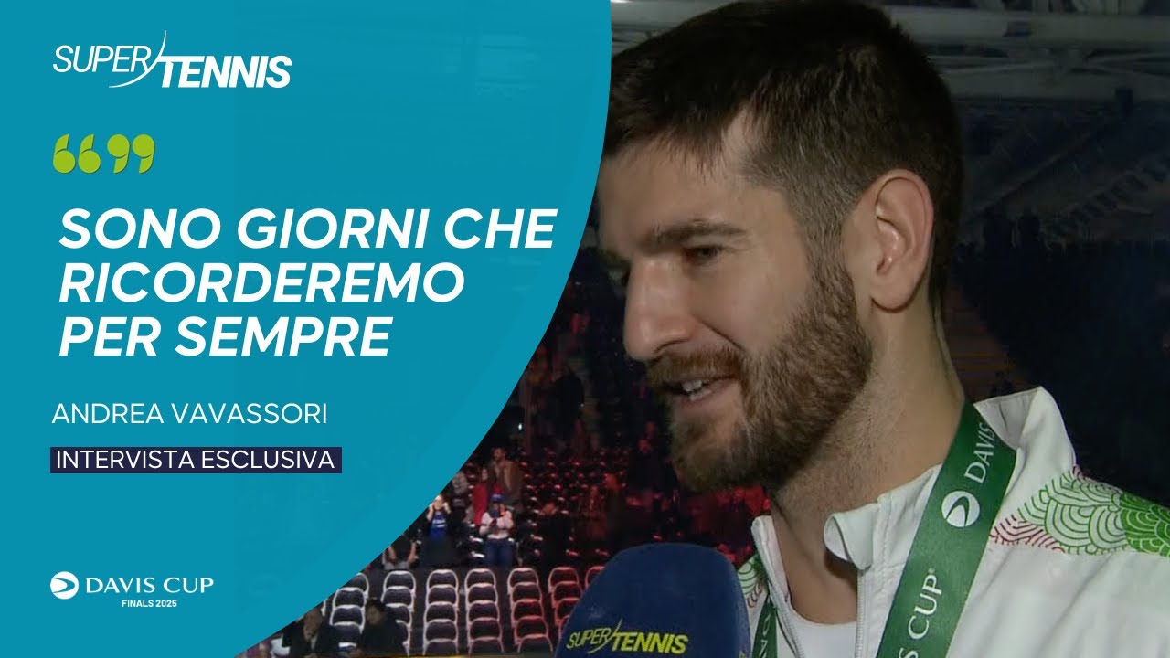 L'intervista di Andrea Vavassori dopo la vittoria: "Averla vinta è ...
