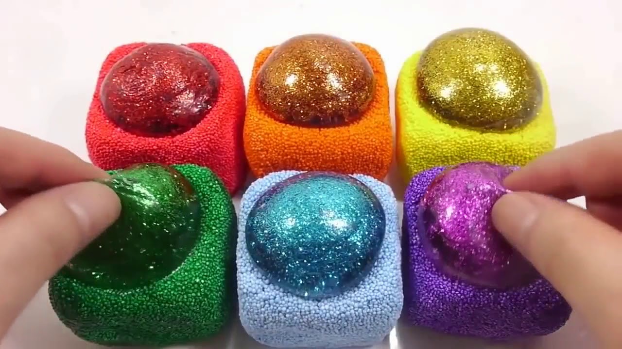 BINGO Glue Slime Colors Spaghett Water Balloons DIY Learn Colors ...