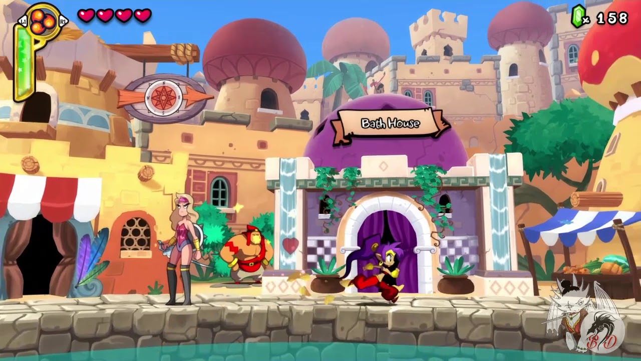 Shantae the 1/2 genie hero: hero mode 3 (desert ruins) - YouTube