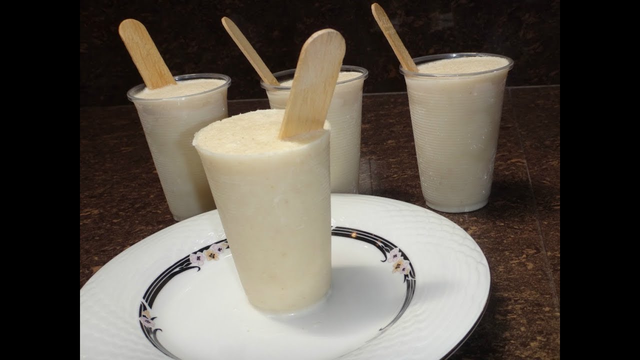 Paletas de coco - YouTube