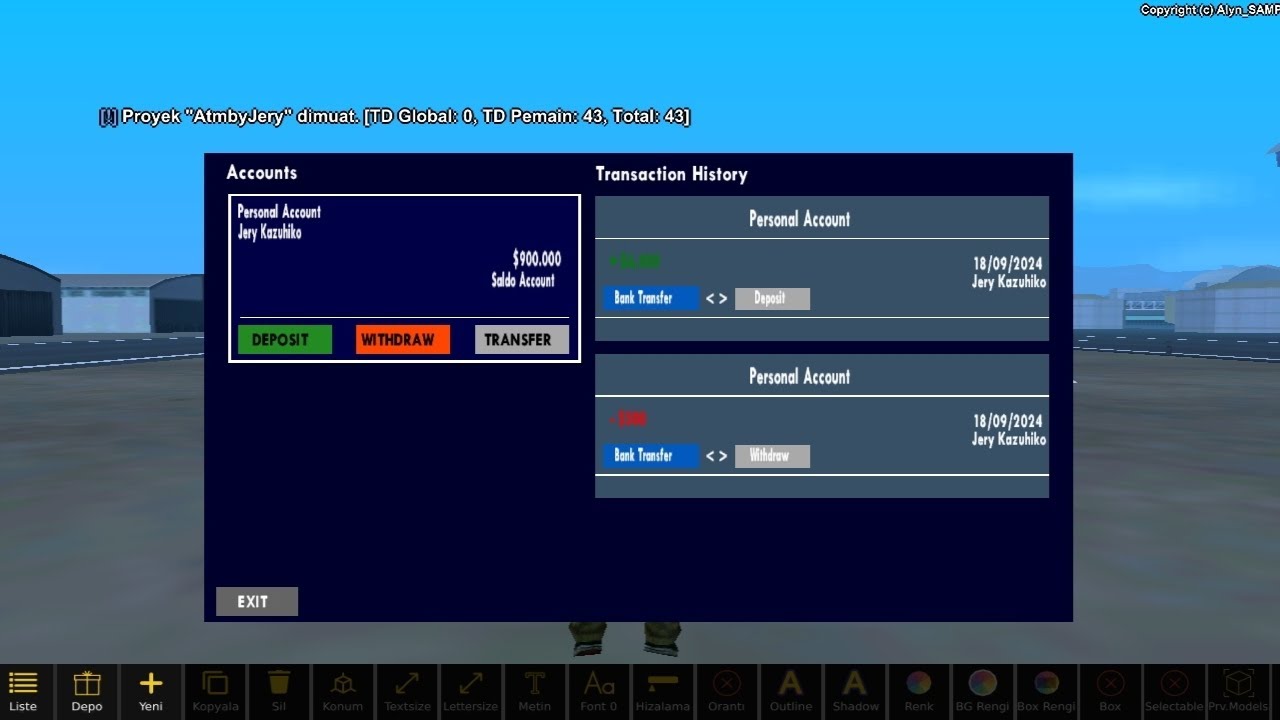 [SHARE] TEXDRAW ATM MIRIP WARGA INDO ROLEPLAY - YouTube