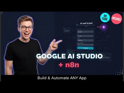 n8n AI automation: build a lead scraper with Google AI Studio in 28 minutes