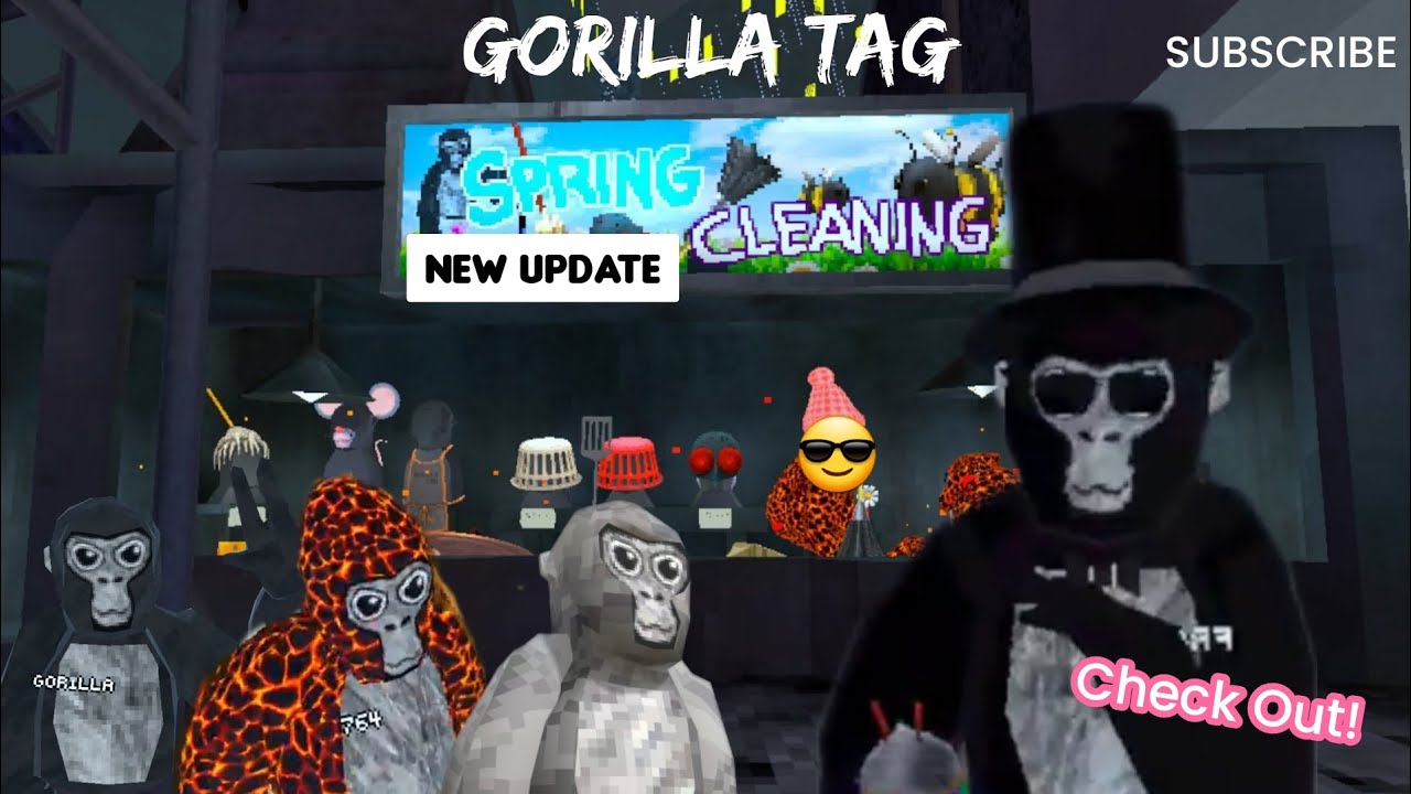 Gorilla Tag NEW UPDATE (Spring Cleaning) - YouTube