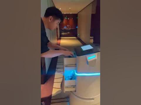 FOOD SERVING ROBOT ️ - YouTube