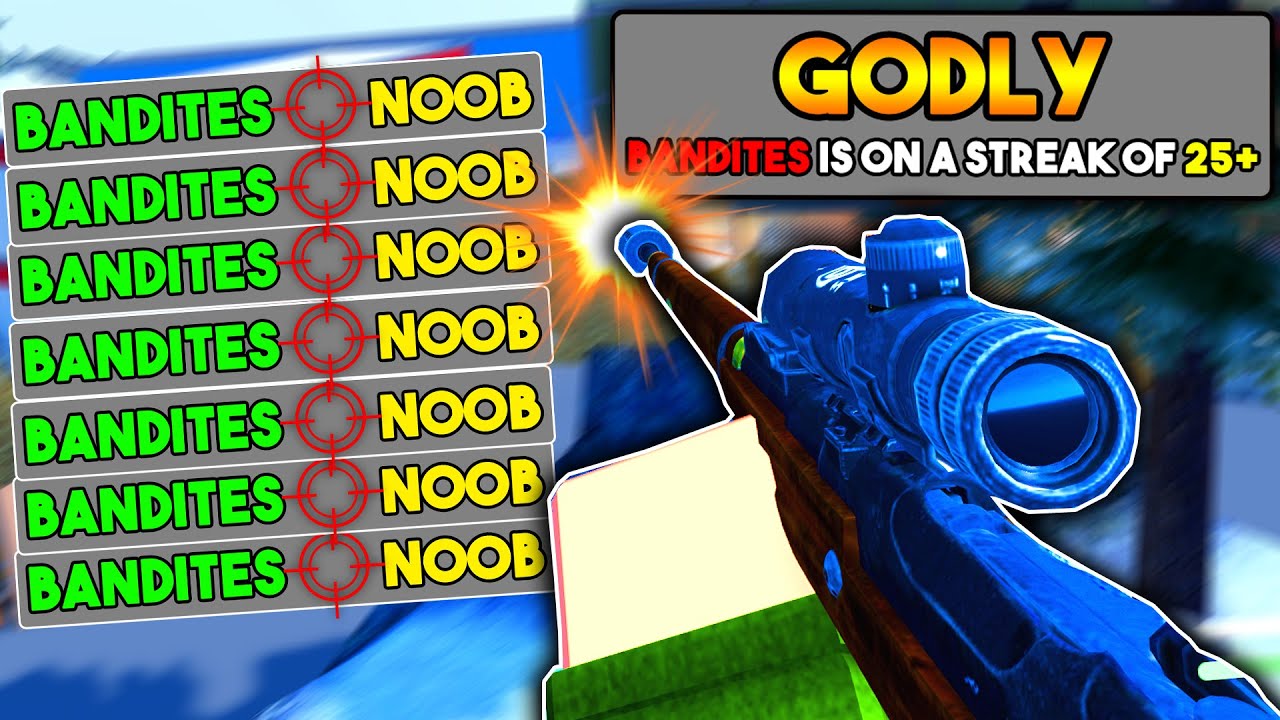 GODLY Sniper STREAK On Unit: Classified!? (ROBLOX) - YouTube
