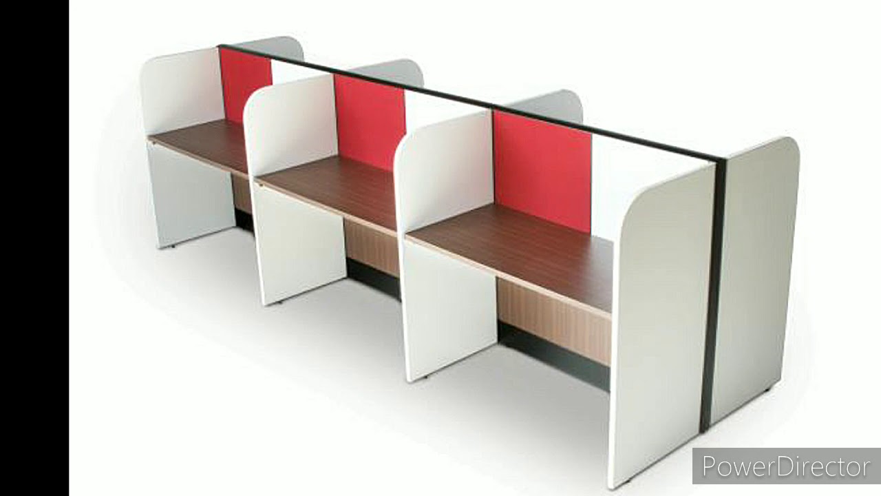 Office modular workstation - vysun interiors - YouTube