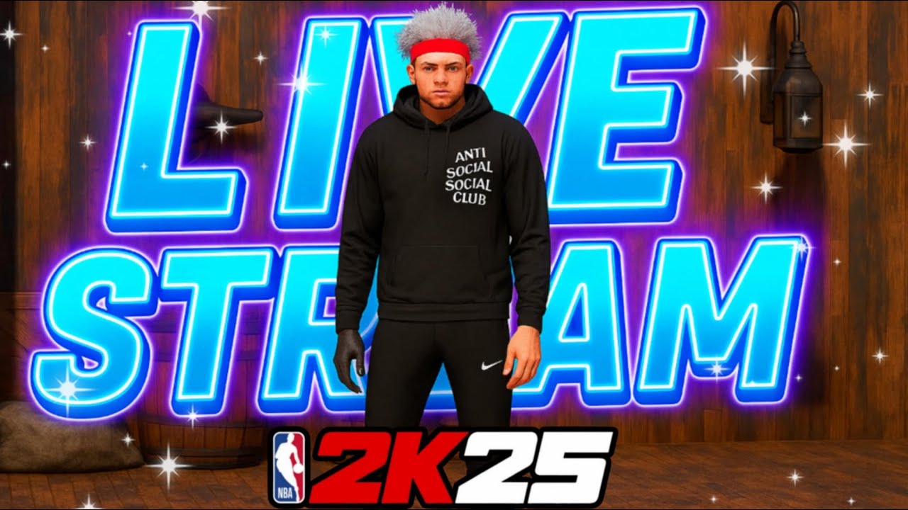 NBA 2K25 LIVE STREAM - YouTube