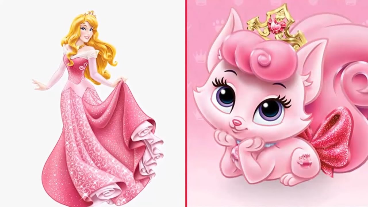 DISNEY PRINCESSES AS CATS! - YouTube