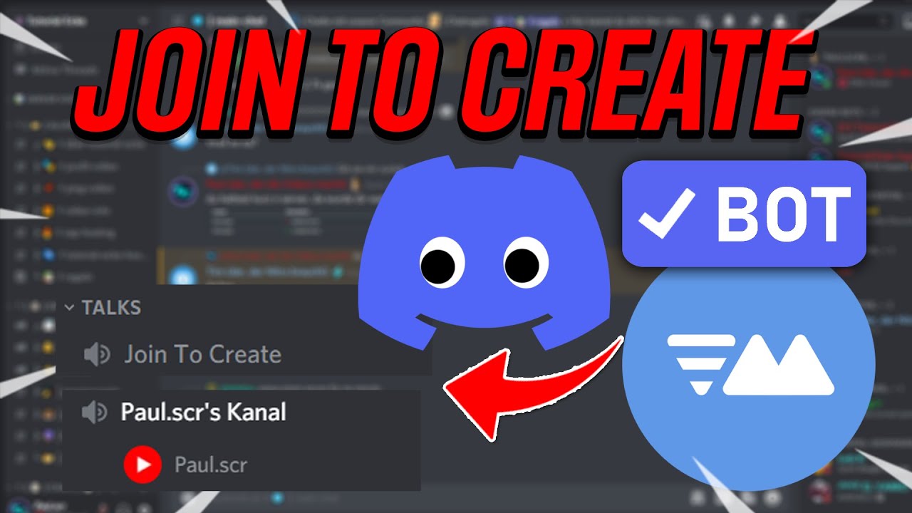 Join to Create/Tempchannel erstellen [EINFACH] Tutorial - YouTube