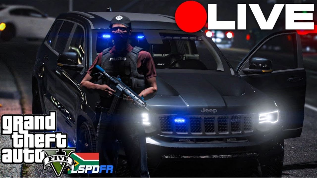 🔴GTA Mzansi - Trackhawk Gang Unit Patrol l Playing As A Cop| LIVE ...