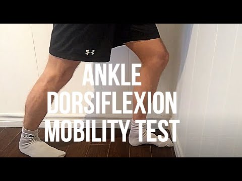Ankle Dorsiflexion Mobility Test | Aleks Physio - YouTube