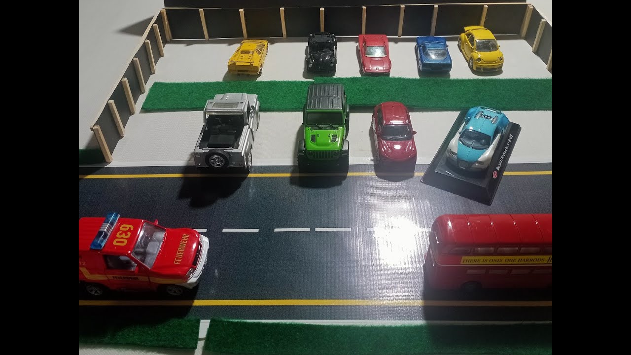 Realistic Highway Traffic, Parking and Cinematic Shots of Scale 1/24, 1 ...