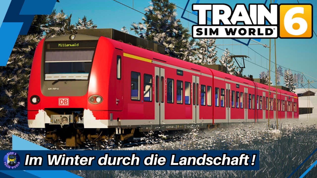 Mit der REGIONALBAHN nach MITTENWALD! | Train Sim World 6 | BR425 ...