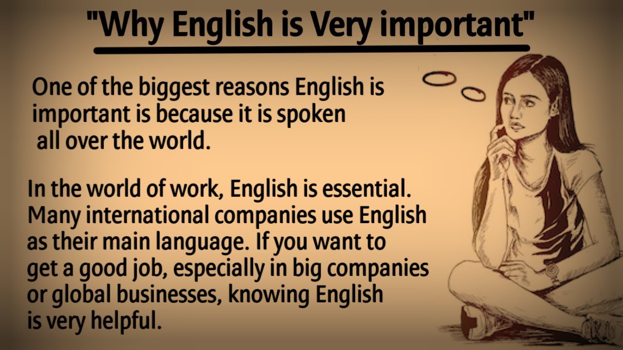 Why English is Very Important || How to speak English well || Graded ...