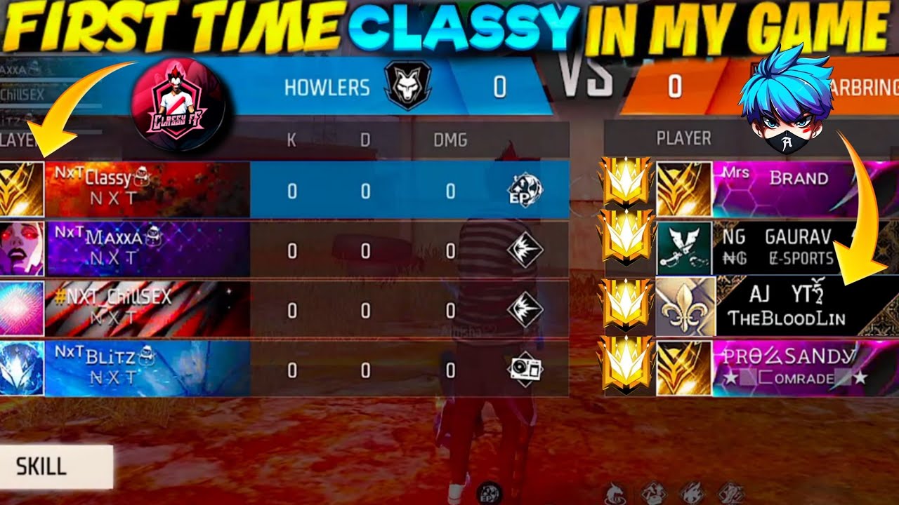 @classyfreefire 1st Time Classy FF In My Game🤯para" SAMSUNG A3,A5,A6,A7 ...