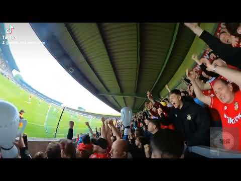 Wrexham Chants and fans - YouTube
