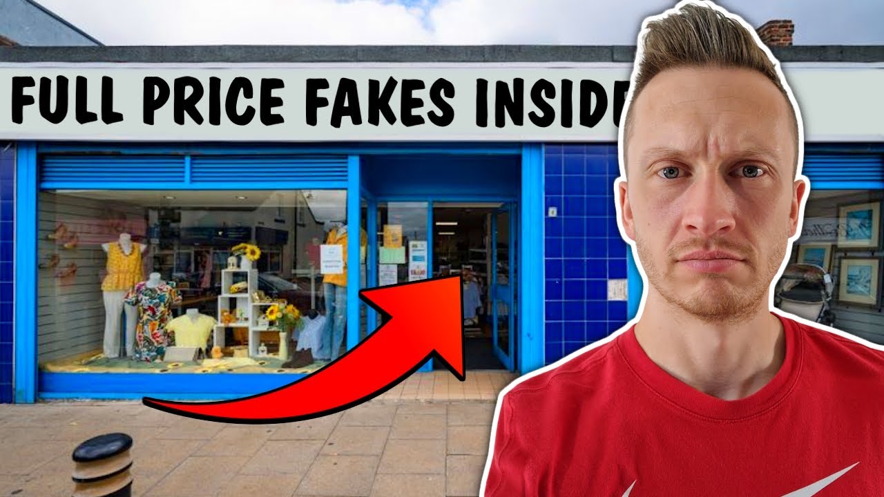 Charity Shops Reselling Fakes - FREE Game Collection - YouTube