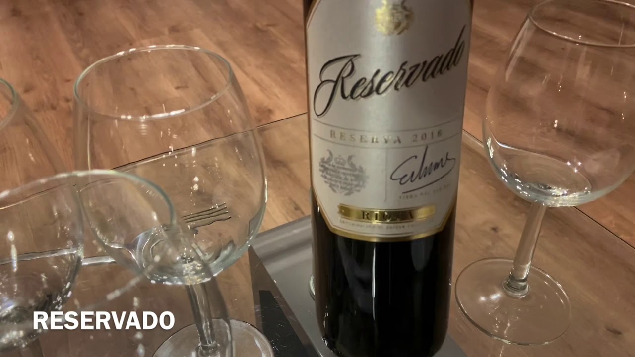 Pijemy hiszpańskie wino RESERVADO RIOJA 2016 z Biedronki #47 - YouTube