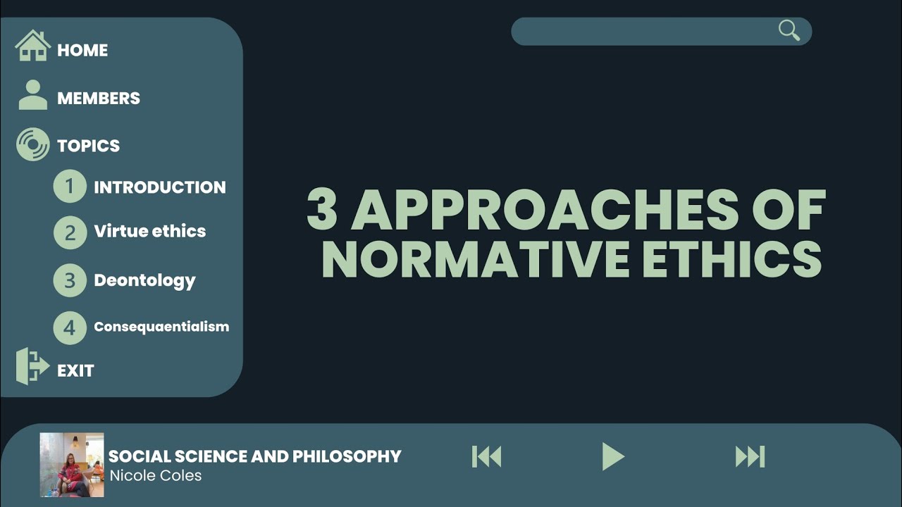 3 APPROACHES OF NORMATIVE ETHICS (GROUP 3) - YouTube