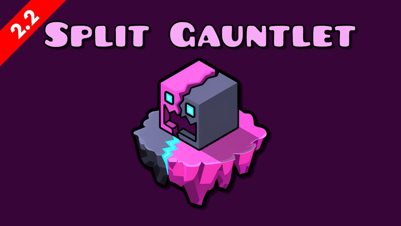 "SPLIT GAUNTLET" (ALL LEVELS / ALL COINS) | Geometry Dash - YouTube