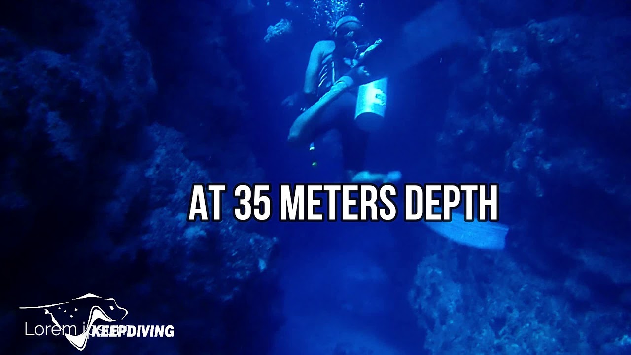 one of the most dangerous diving places in the Red Sea - YouTube