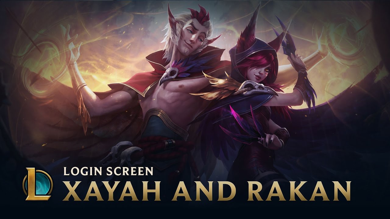 Xayah & Rakan, the Rebel & the Charmer | Login Screen - League of ...