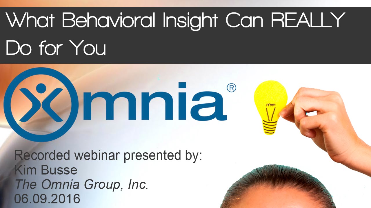 What Behavioral Insight Can Really Do For You - YouTube