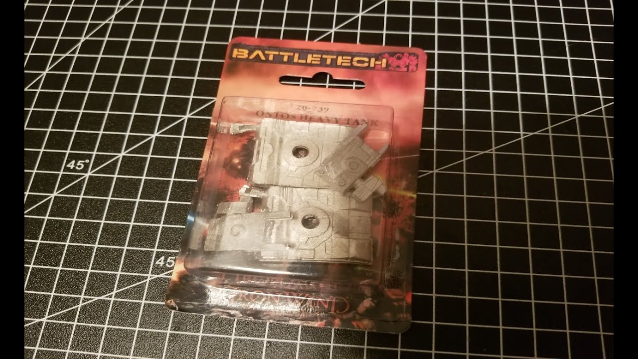 Battletech - ONTOS Heavy Tank Unboxing - YouTube