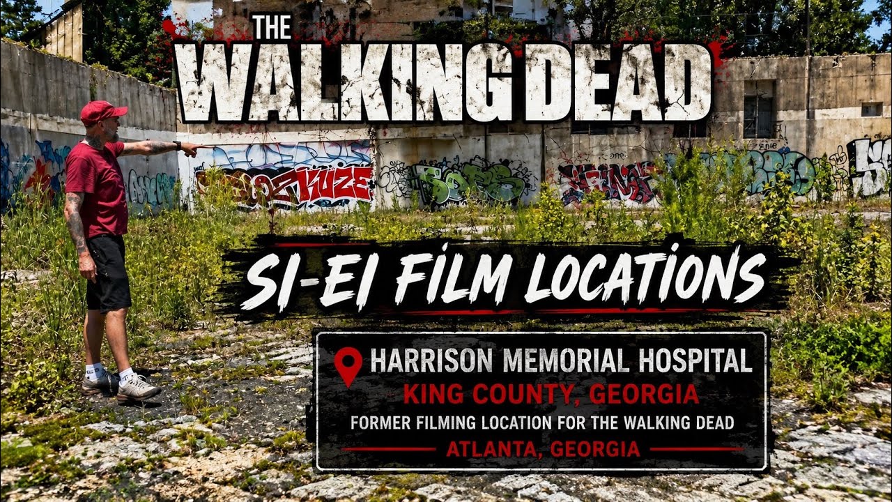 The Walking Dead Film Location Hospital S1 E1 - YouTube