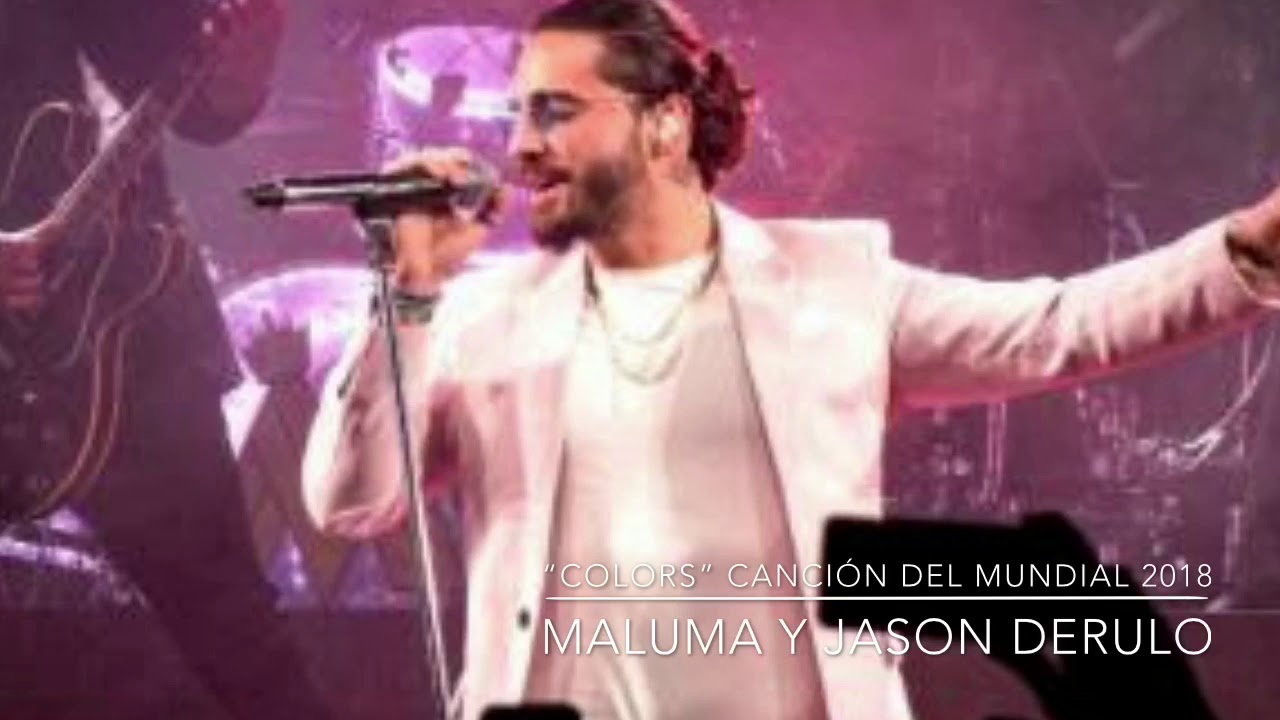 Colors MALUMA canción oficial del mundial 2018 Coca-Cola - YouTube