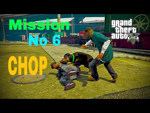GTA 5 Chop Mission Gameplay Walkthrough| Chop ne help ki| Mission-4| Bike Theft and Mayhem ...
