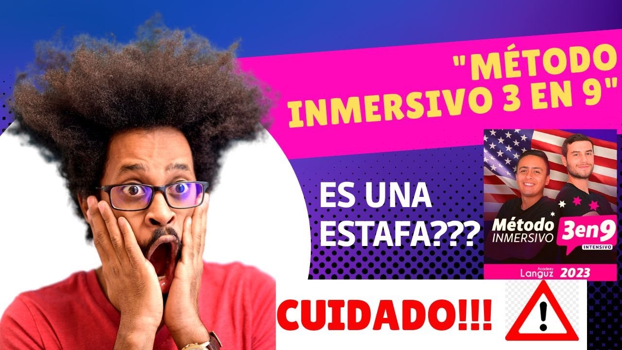 Metodo inmersivo 3 en 9! ‐ Languz Academy OJO!!! No te inscribas sin ...