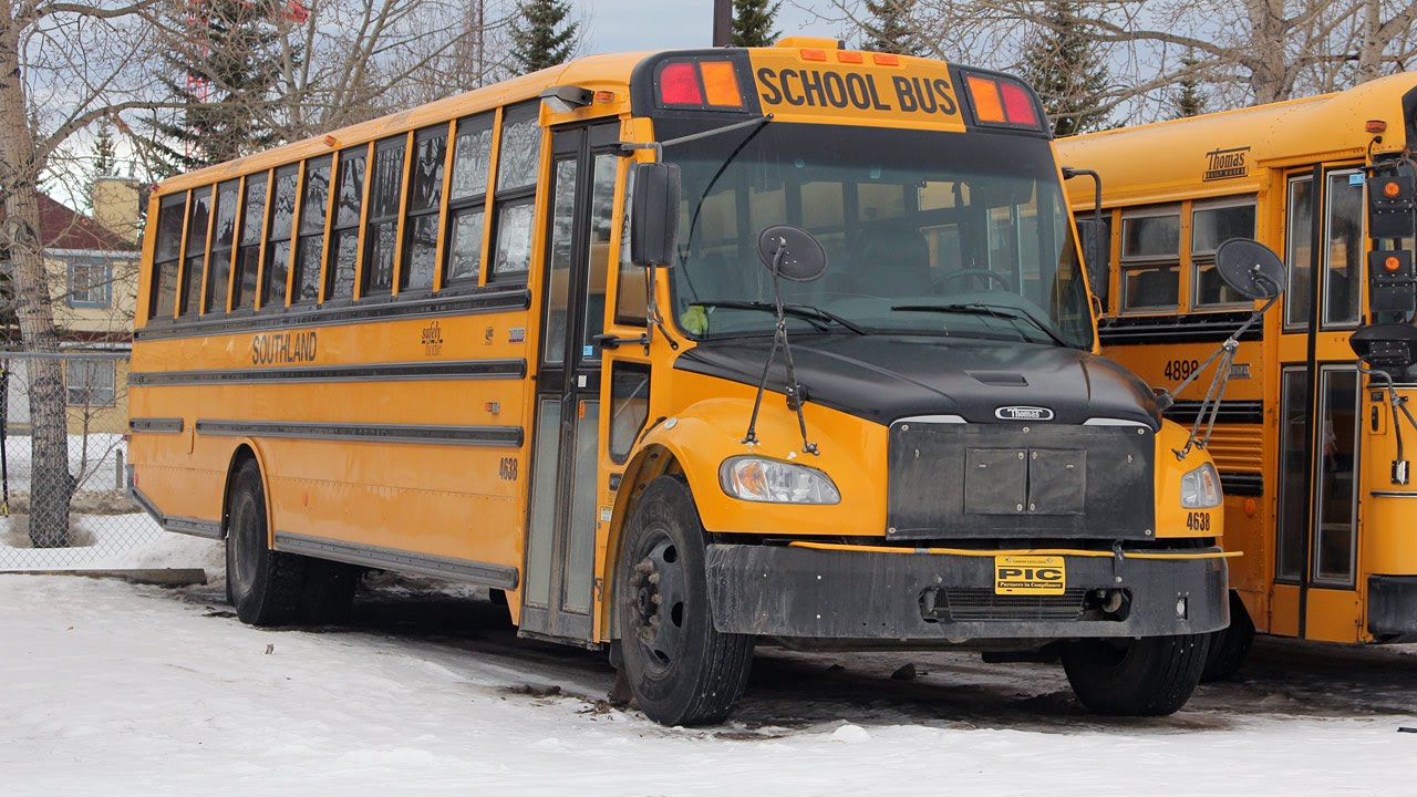 School Bus Ride - 2012 Freightliner ThomasSaf-T-Liner C2 - YouTube
